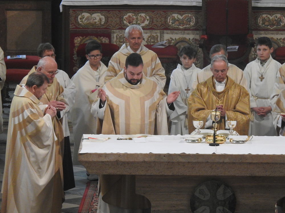 Priesterweihe P. Aaron Laun, St. Lambrecht