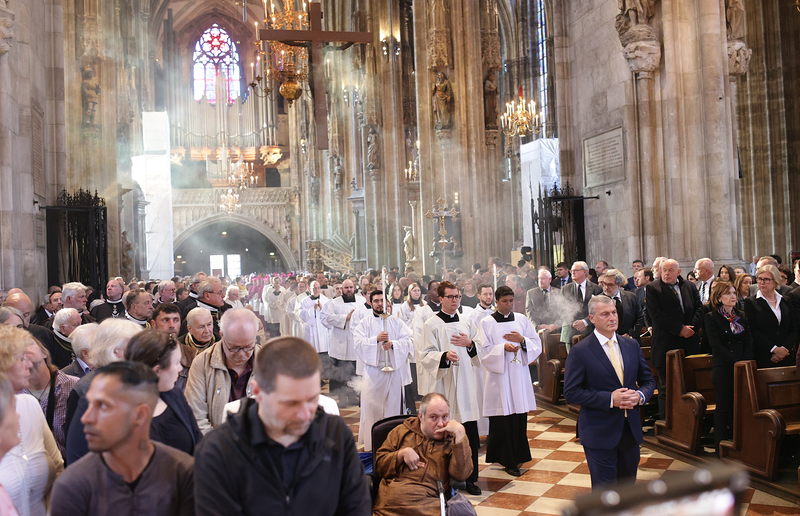 Österreich nahm Abschied von Papst Franziskus