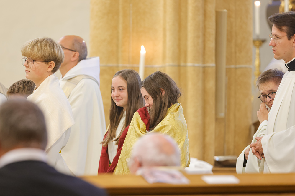 Benediktion Abt Alfred Eichmann