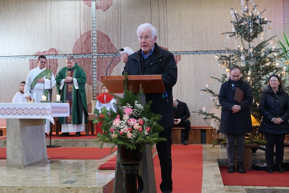 Gerhard Huber ist 80