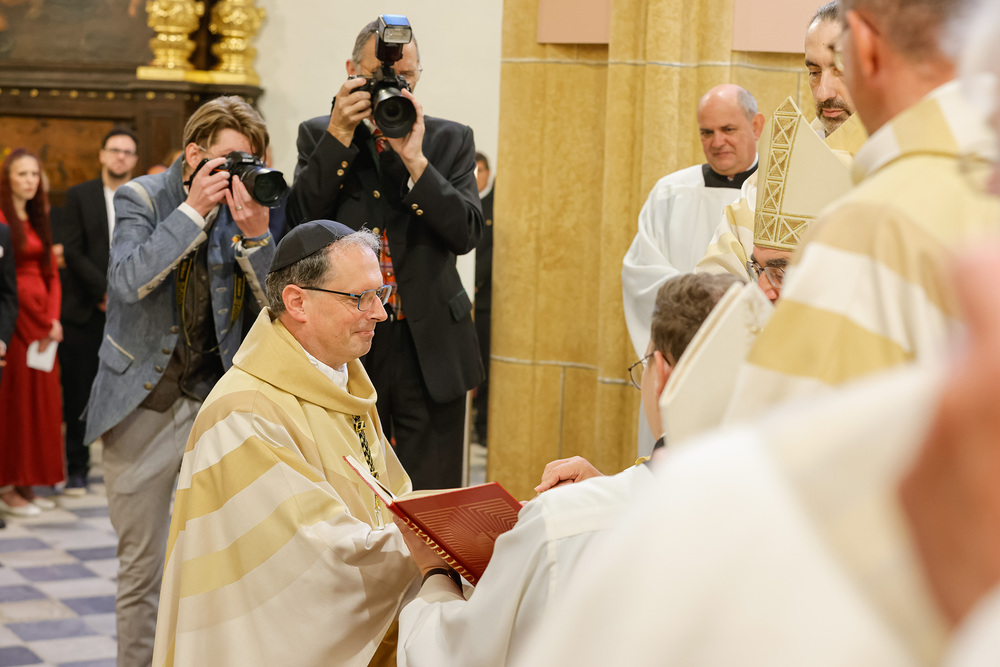 Benediktion Abt Alfred Eichmann