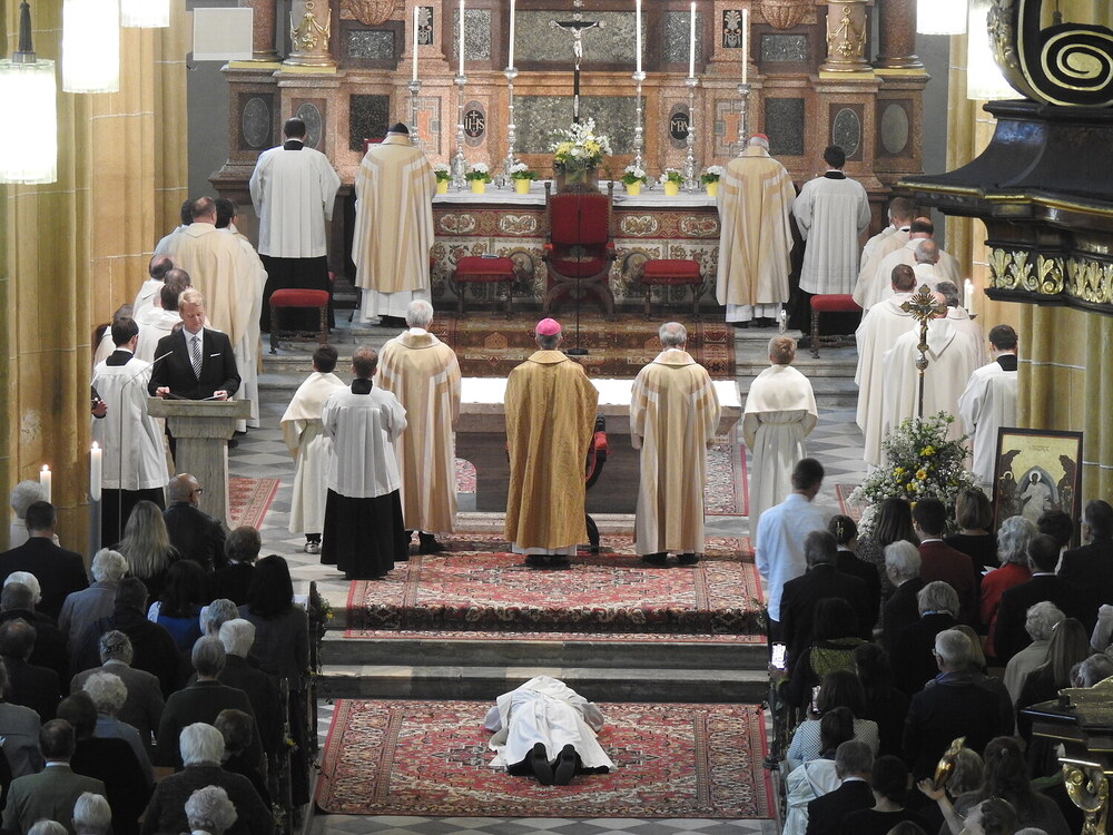 Priesterweihe P. Aaron Laun, St. Lambrecht