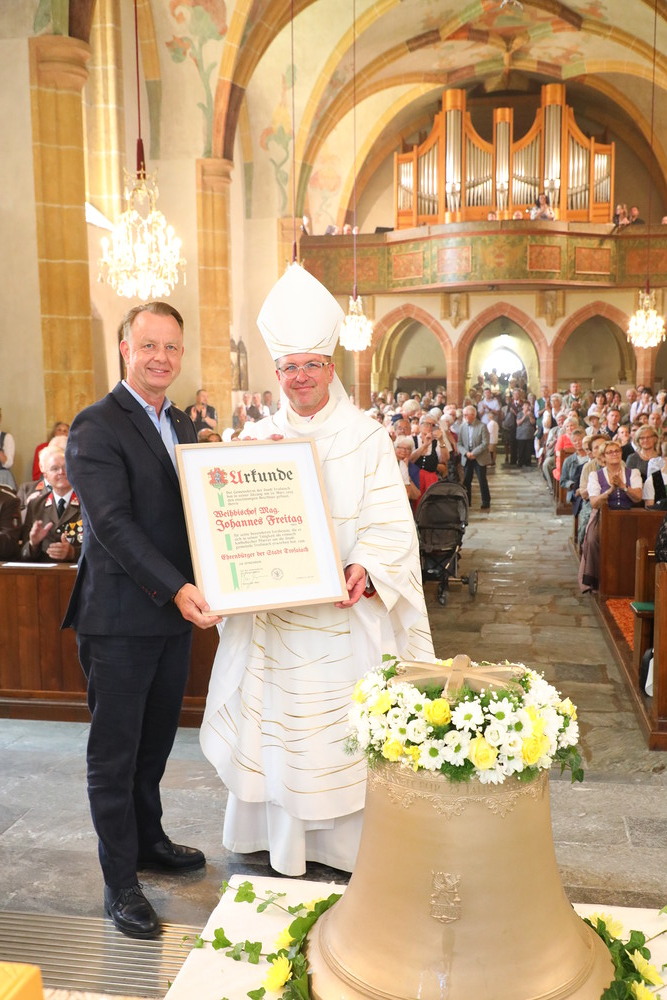 Besonderer Tag für Weihbischof Johannes