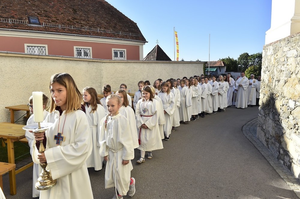 Basilika am Weizberg und Erntedank