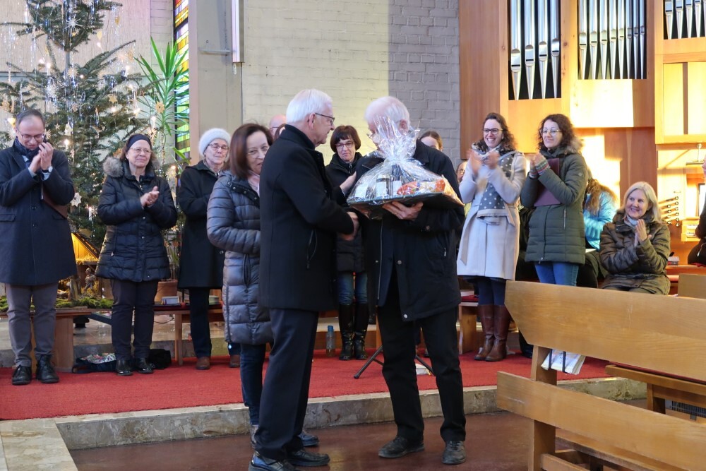 Gerhard Huber ist 80