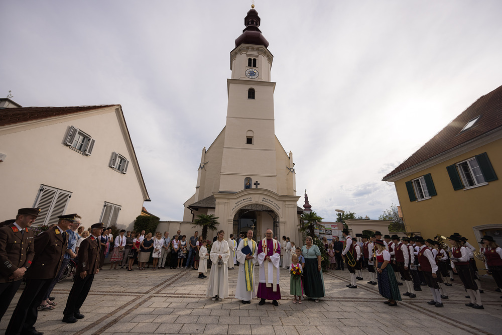 Renovierung der Kirche in Fernitz