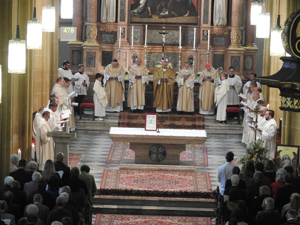 Priesterweihe P. Aaron Laun, St. Lambrecht