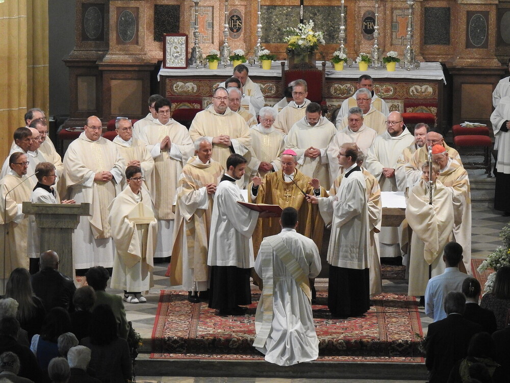 Priesterweihe P. Aaron Laun, St. Lambrecht