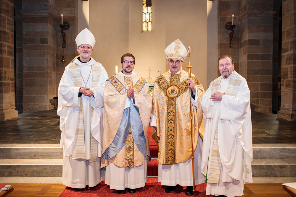 Bruder Benedikt zum Priester geweiht